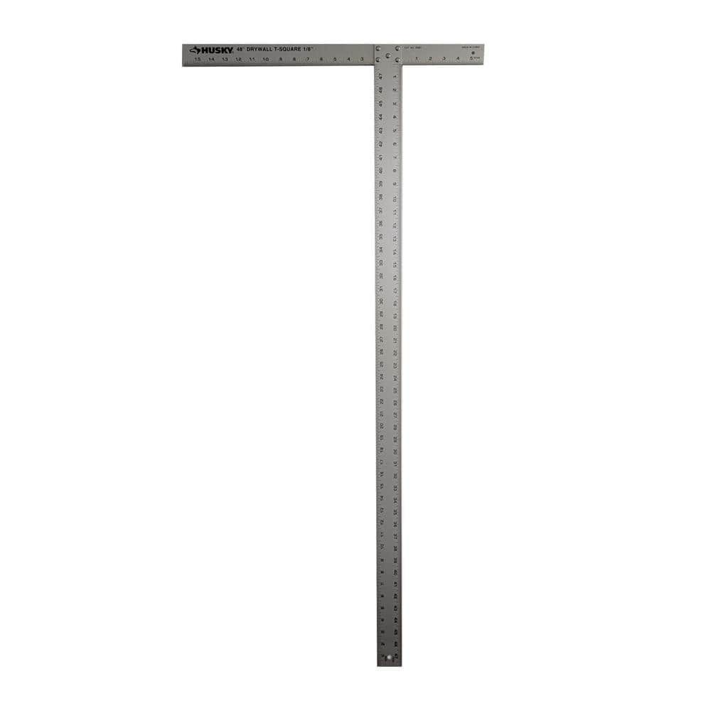 Husky 48 in. Fixed T-Square 92901 - The Home Depot