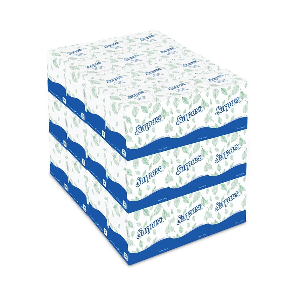 Kimberly-Clark PROFESSIONAL Surpass Facial Tissue 2-Ply (110-Count ...