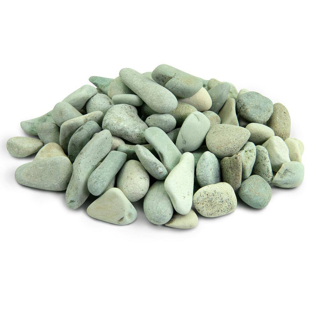 Southwest Boulder & Stone 0.125 cu. ft. 1/2 in. to 1 in. 10 lbs. Green ...