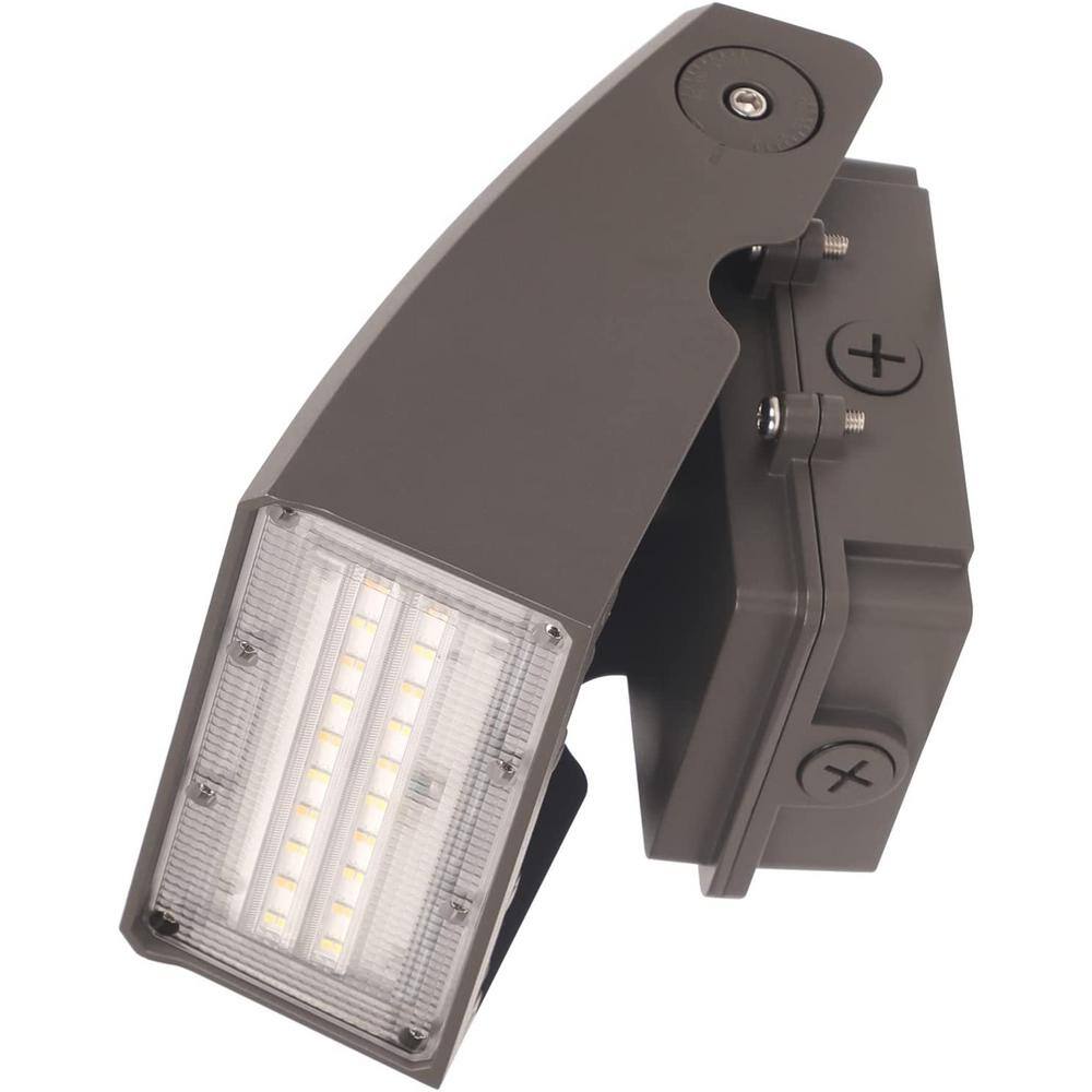 Sunlite 50/70/100-Watt Equivalent Integrated LED Dark Bronze Dimmable ...