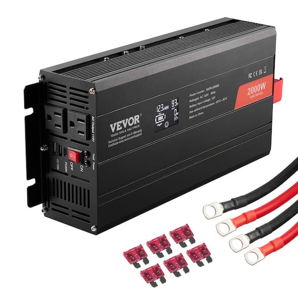 Have a question about VEVOR Pure Sine Wave Inverter 2000-Watt DC 12 ... Have a question about VEVOR Pure Sine Wave Inverter 2000-Watt DC 12 ...