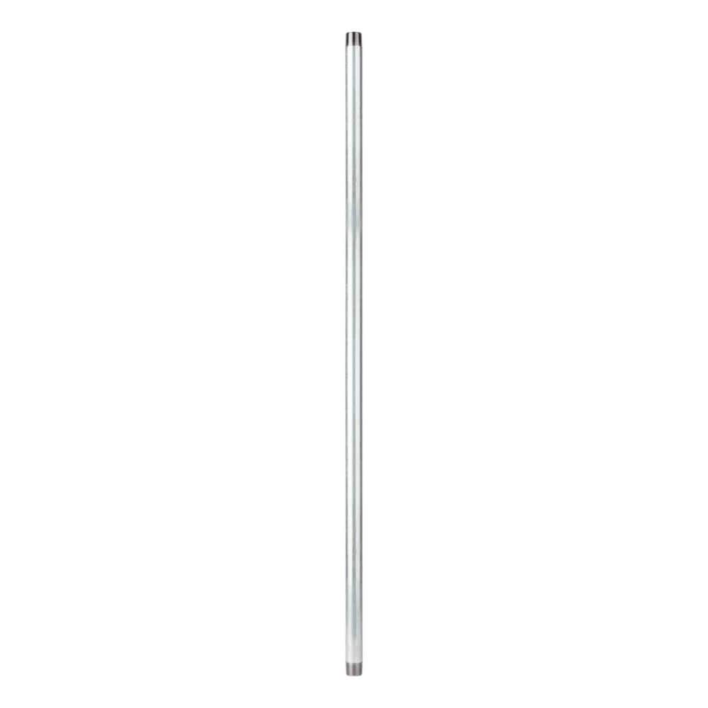 STZ 1 in. x 6 ft. Galvanized Steel Cut Pipe PDG P1X72 - The Home Depot