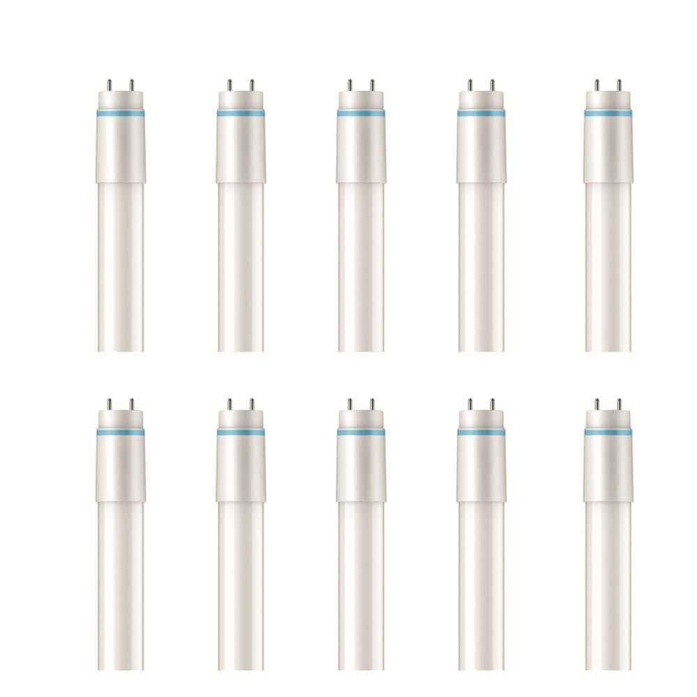 Philips 40-Watt Equivalent 48 in. T8 Tube G13 Base Linear LED Light ...