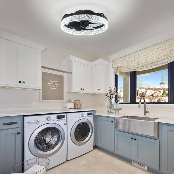 Laundry Room Ceiling Fans Laundry Room Mini Makeover | Decorum DIYer