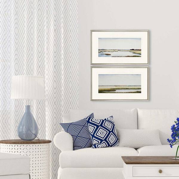 Paragon Marshlands 1433 by Coggins 2 Piece Framed Giclee Coastal Art ...