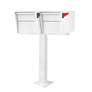 Mail Boss Package Master Locking Post-Mount Mailbox with High Security ...