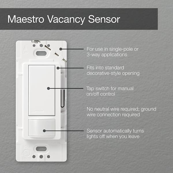 Lutron Occupancy Sensor Light Switch Instructions | Shelly Lighting
