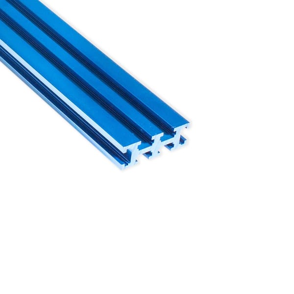 POWERTEC 36 in. x 2-1/4 in. Aluminum Universal Multi T-Track 71182 ...