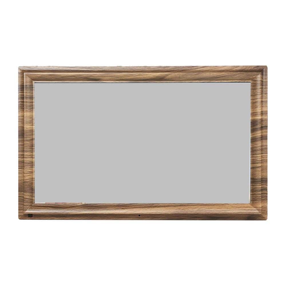 Vrbgify 16 in. Wood Digital Picture Frame with Storage Wall Mountable ...