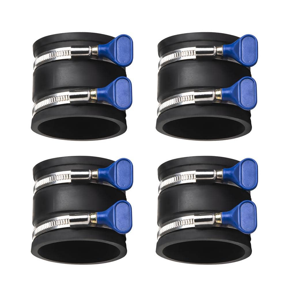 ‎POWERTEC 2-1/2 in. Dust Control Flex Cuff with Adjustable Key Hose ...