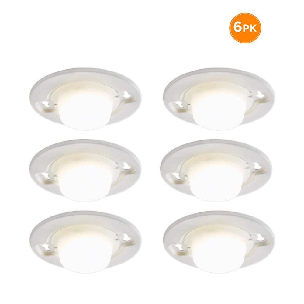 Commercial Electric 5 in. Closet Light with Pull Chain Utility Light ...