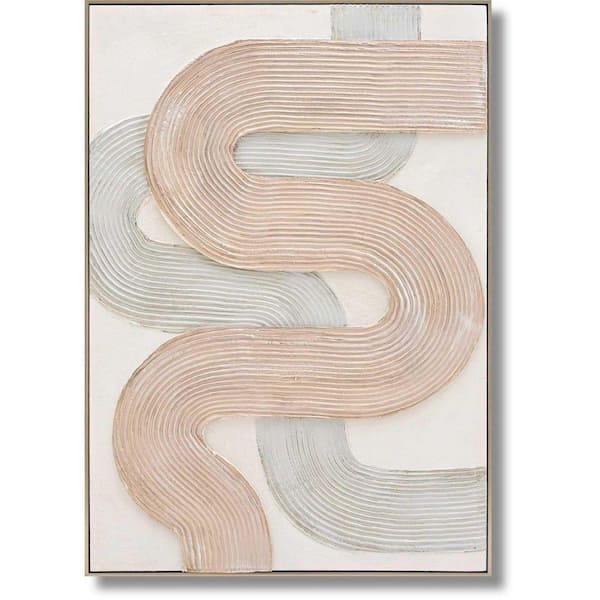 Classy Art 1 Piece Framed Graphic Print Abstract Art Print 40.2 in. x ...