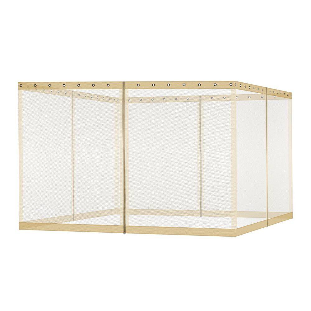 Aoodor 12 ft. x 12 ft. Universal Replacement Mosquito Netting for Patio ...