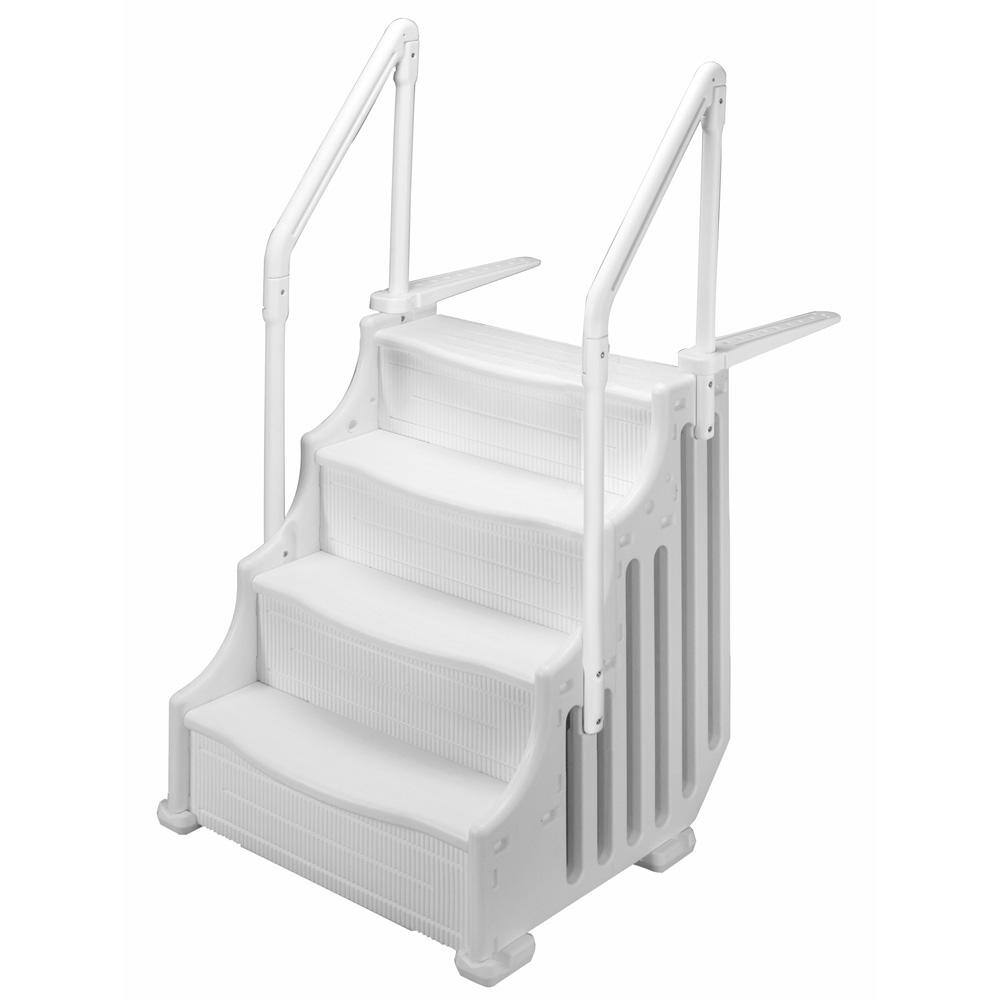 Ocean Blue Mighty Step 38 in. Swimming Pool Step 400650 - The Home Depot