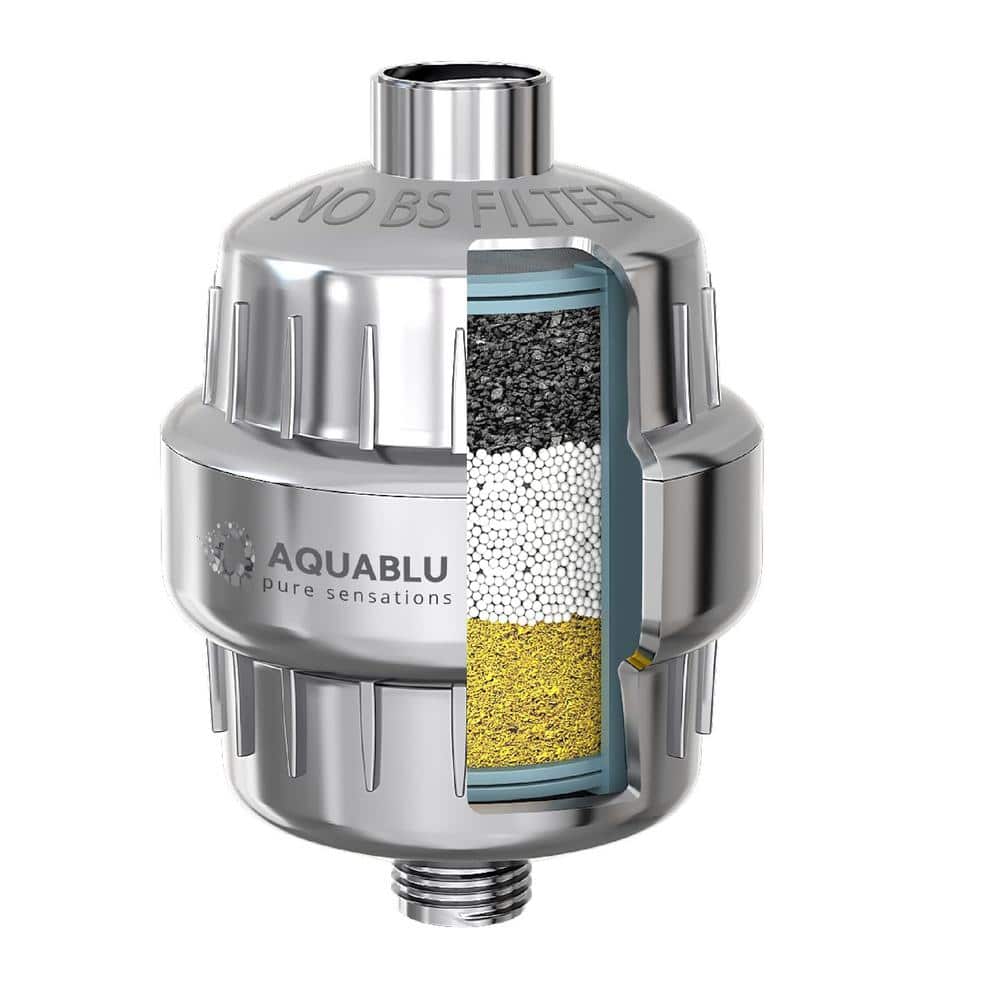 Lukvuzo Heavy-Duty No BS Removable Shower Head Filter for Hard Water ...