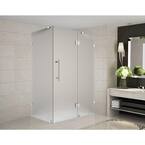 Aston Avalux GS 37 in. x 38 in. x 72 in. Frameless Shower Enclosure with Frosted Glass and ...