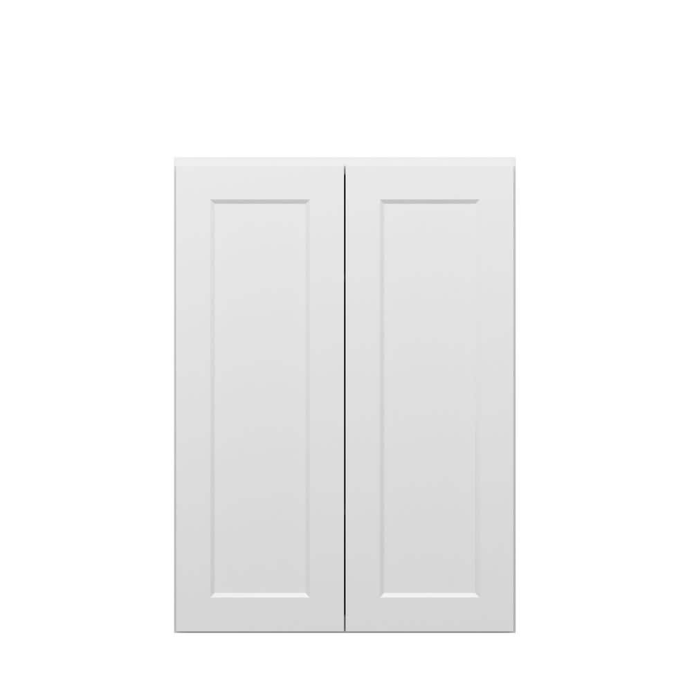 Kunal Kitchens Norfolk Shaker 30 in. W x 42 in. H x 12 in. D in Painted ...