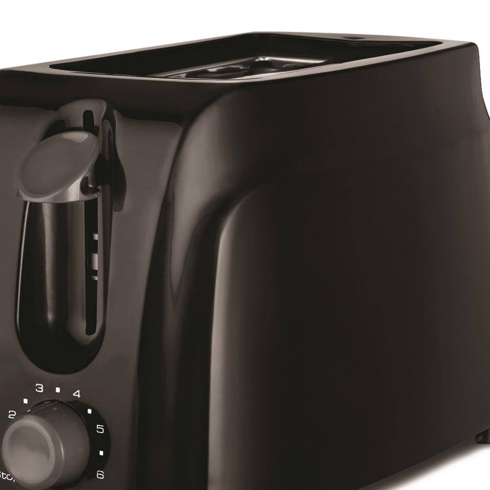 2-Slice Black Toaster with Cool-Touch Exterior Best Deals and Price ...