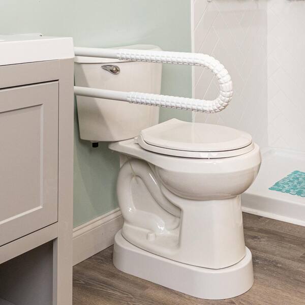 TOILEVATOR 11 1 2 in. W x 23 in. L x 3 1 2 in. H Toilet Riser in White 500 lbs. Capacity TV300 The Home Depot