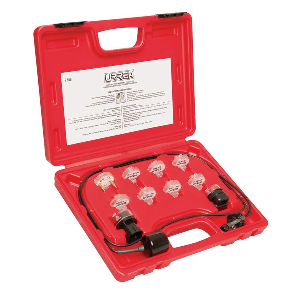 URREA Fuel Injection Test Noid Light Tool Set (11-Pack) 2348 - The Home ...
