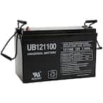 UPG 12-Volt 75 Ah Z1 Terminal Sealed Lead Acid (SLA) AGM Rechargeable ...