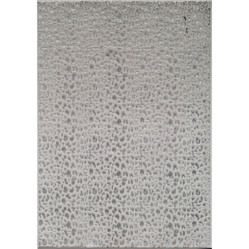 Rugs America CosmoLiving By Cosmopolitan Snow Leopard 2 ft. x 4 ft ...