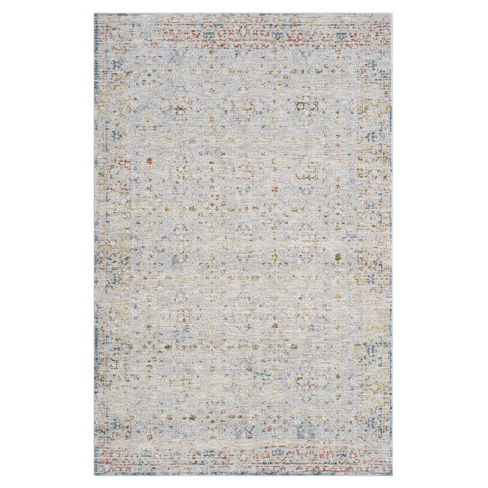 LR Home Alaya Light Gray/Ivory/Multicolor 7 ft. 9 in. x 9 ft. 9 in ...