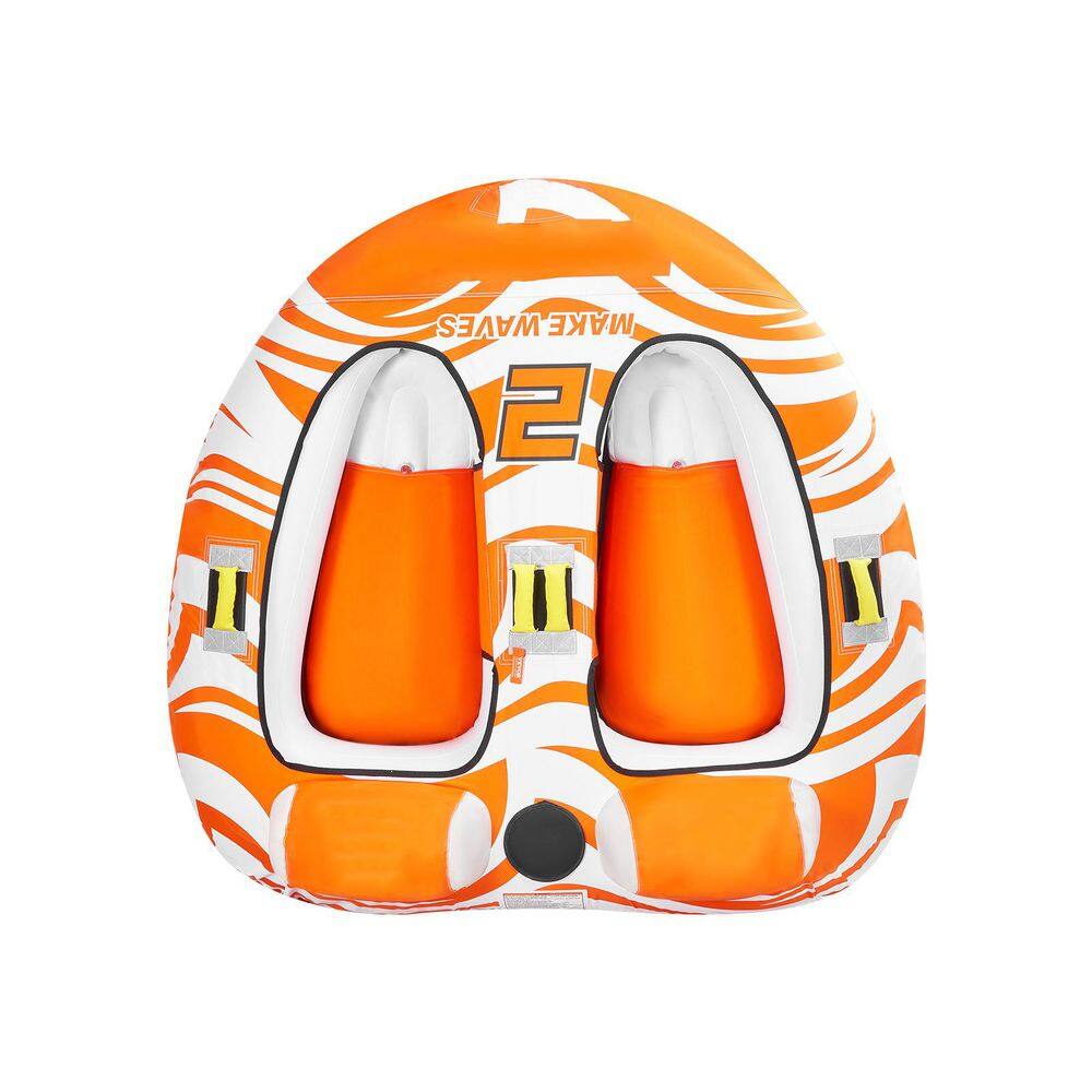 SKYSHALO Towable Tubes for Boating 2 Person, Inflatable Boat Tubes and ...