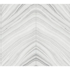 York Wallcoverings Pink and Purple Onyx Strata Paper Unpasted Matte ...