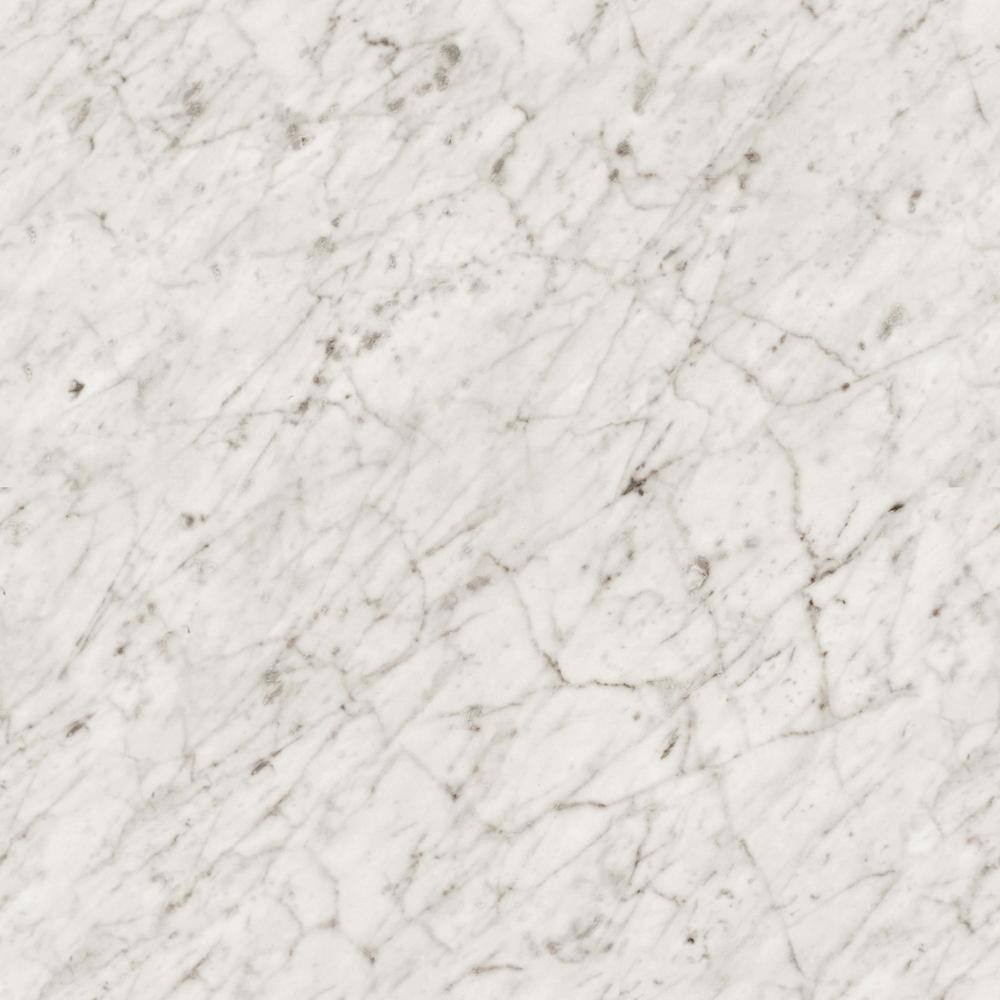 FORMICA 3 in. x 5 in. Laminate Sheet Sample in Carrara Bianco with ...