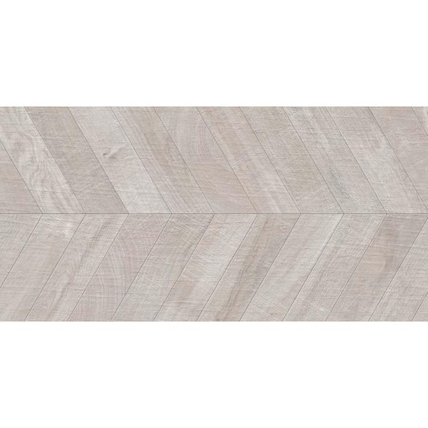 Apollo Tile Bois Gray 23.7 in. x 47.25 in. Matte Porcelain Rectangular ...