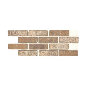Old Mill Brick 28 in. x 10.5 in. x 0.5 in. Brickwebb Cathedral Thin ...