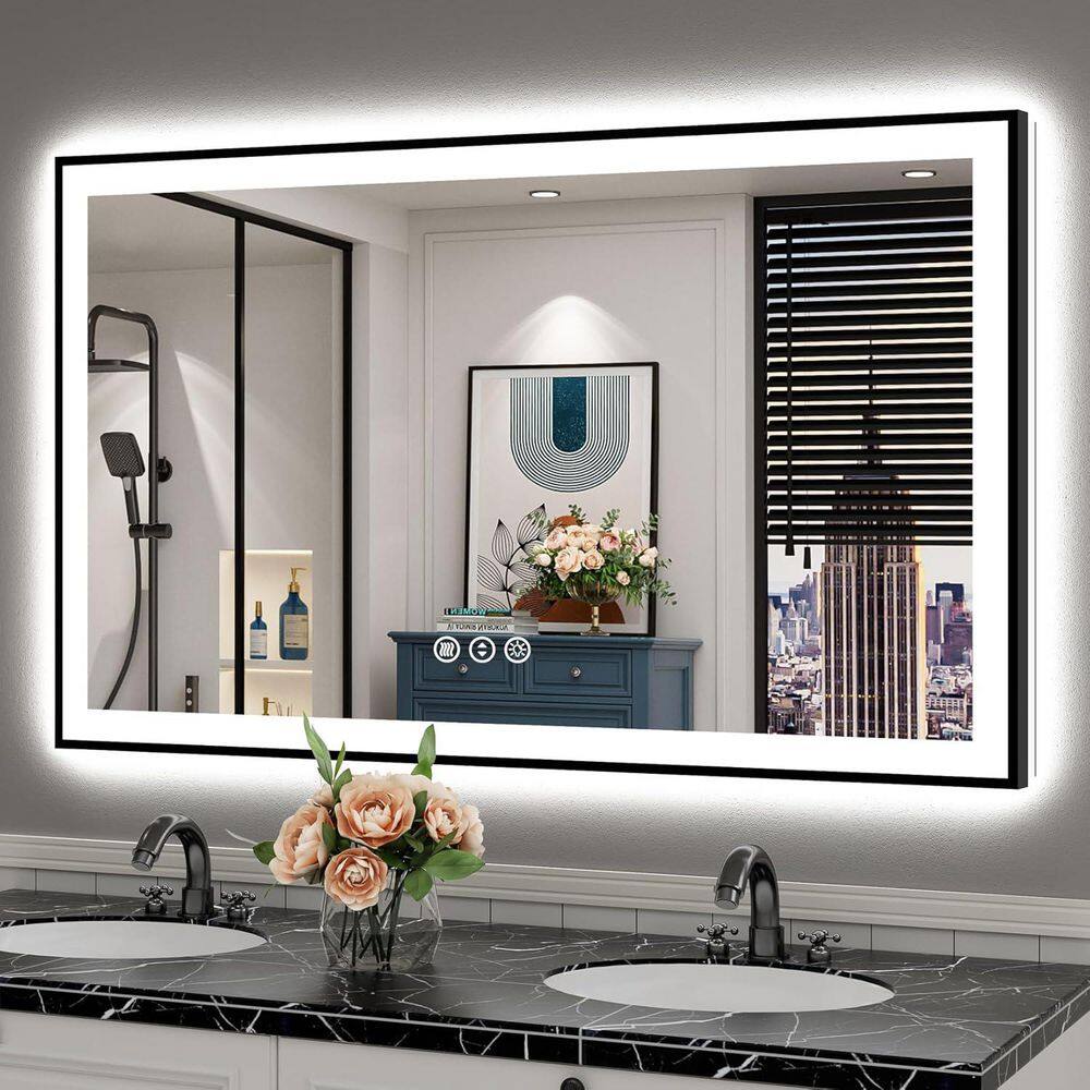 Have a question about KIOTEE 48 in. W x 38 in. H Rectangular Framed ...