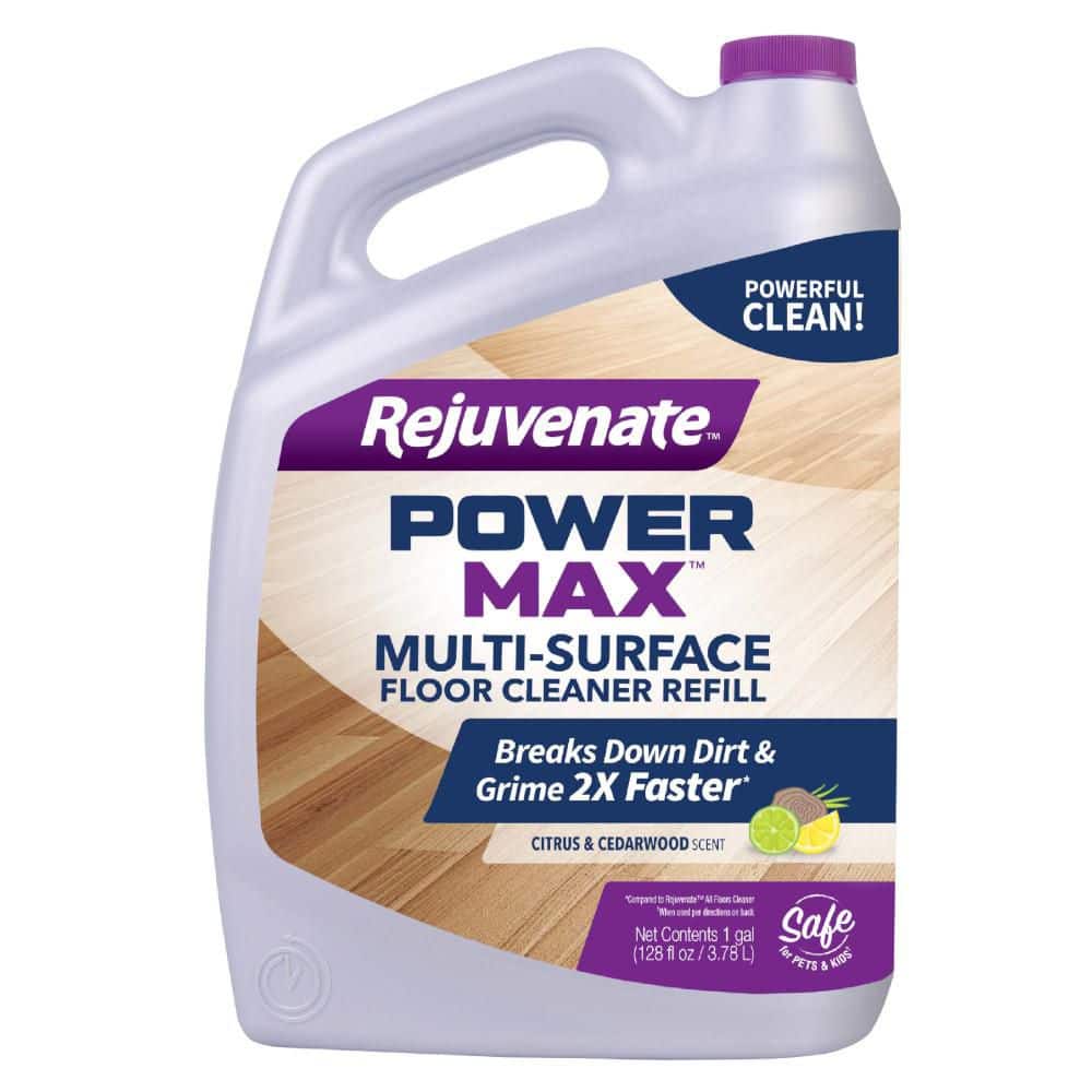 Rejuvenate 128 oz. Powermax Liquid Multi-Surface Floor Cleaner HG ...