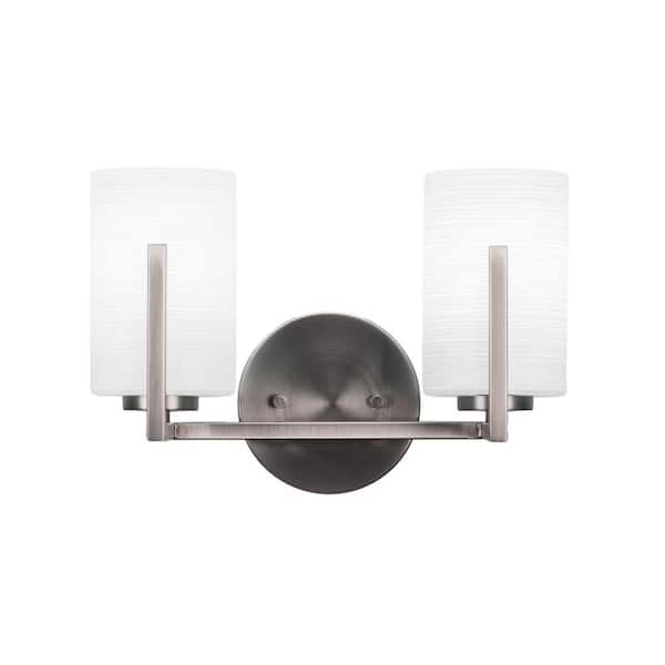 Cottonwood 12.75 in. 2-Light Graphite Vanity Light 4R51R2GP4061 - The ...