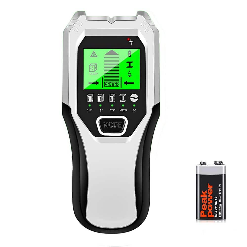 5 in 1 Multifunctional Smart Wall Scanner with HD LCD Display and Audio ...