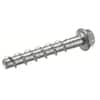 Hilti 1/4 in. x 3 in. Kwik Hus-EZ Hex Head Carbon Steel Zinc Plated ...