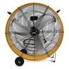 Edendirect 30 in. 3-Speeds Drum Fan in Yellow with Powerful 1/3HP Motor ...