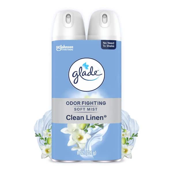 Reviews for Glade 16.0 oz Clean Linen Scent Air Freshener Spray (2 ...