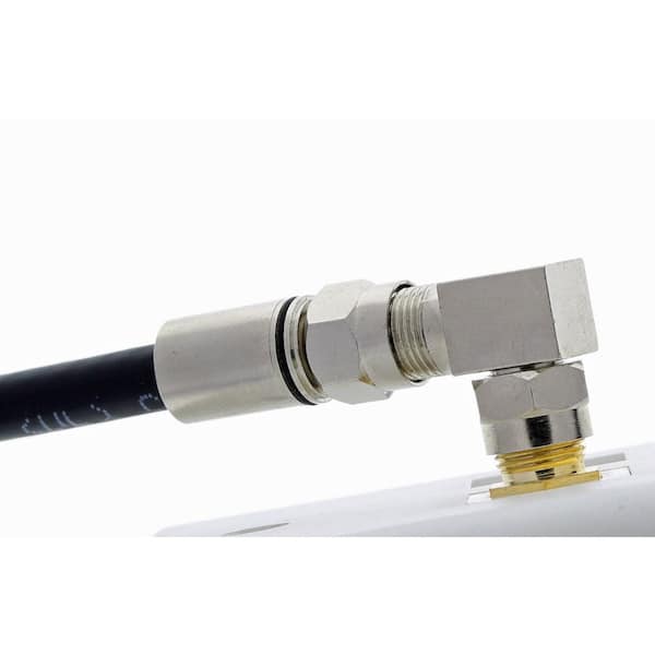 IDEAL 90° Coaxial F-Type Adapters (2 per Pack) 85-070 - The Home Depot