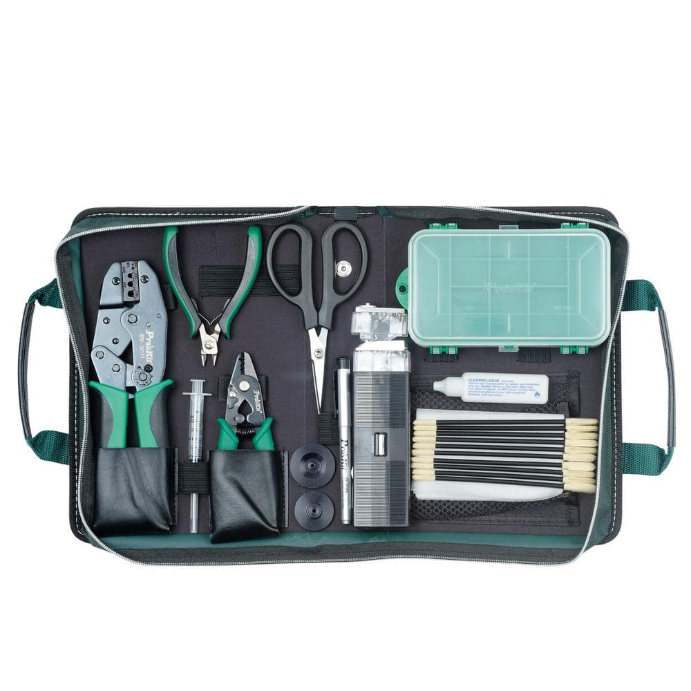 Eclipse Tools Fiber Optic Tool Kit 500-023TW - The Home Depot
