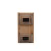StyleWell 25 in. H x 13 in. W x 3 in. D Wood Wall Organizer with 2 ...