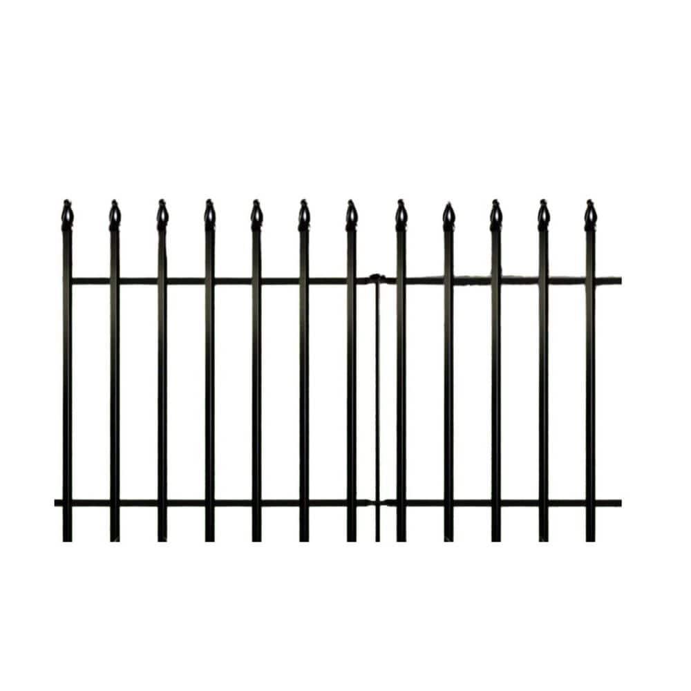 Oyezvary 24 Rustproof Metal Garden Fence Animal Barrier Border for ...