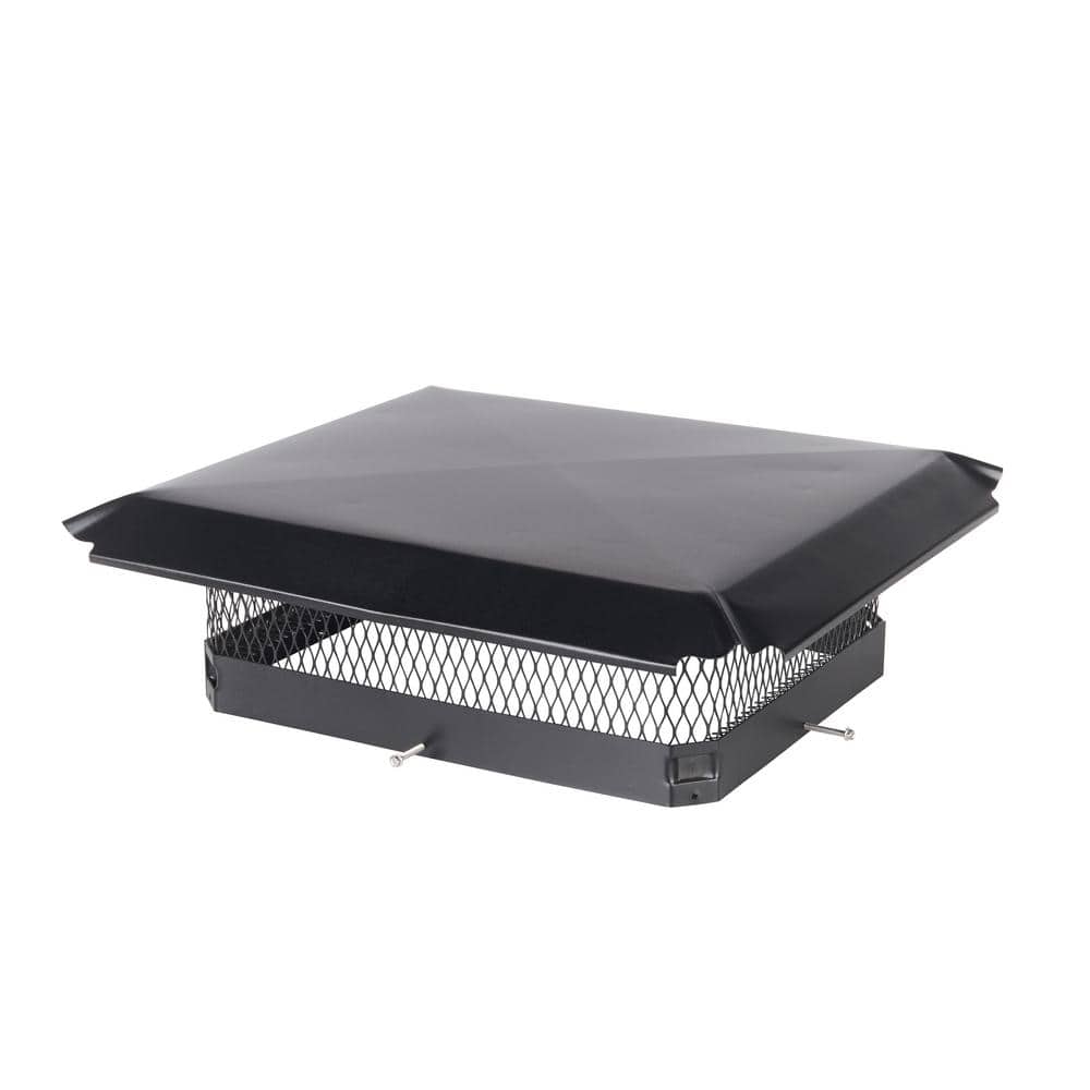 HY-C 21 in. x 17 in. California Oregon Bolt-On Single Flue Chimney Cap ...