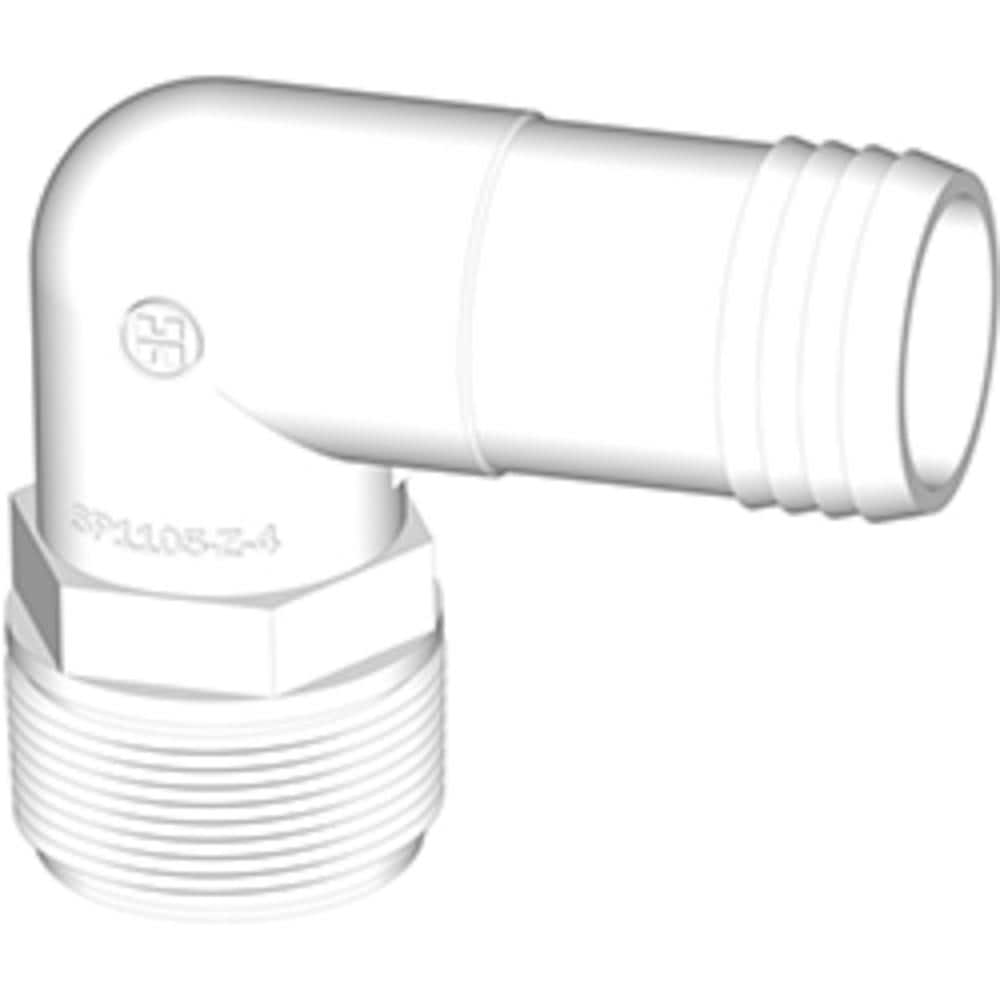 HAYWARD 1-1/2 in. MPT By Barb Elbow Hose Adapter for Pools SPX1105Z4 ...