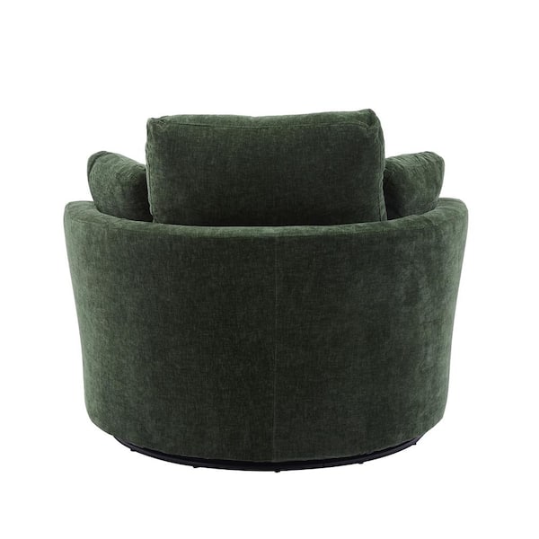 Dark green swivel chair store