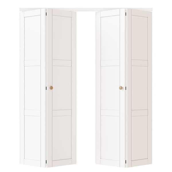 Reviews for ARK DESIGN 76 in. x 78 in. 3-Lite Solid Core Panel White ...