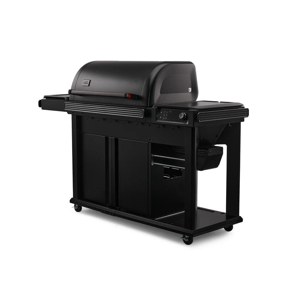 Traeger Woodridge Elite Wi-Fi Pellet Grill and Smoker in Black TFC97XLH ...