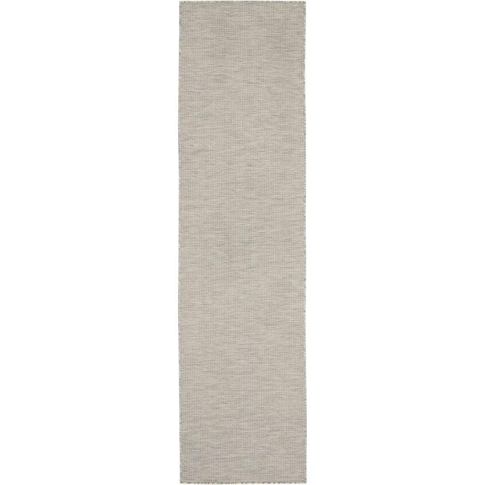 Reviews for Nourison Positano Light Grey 2 ft. x 6 ft. Indoor/Outdoor ...