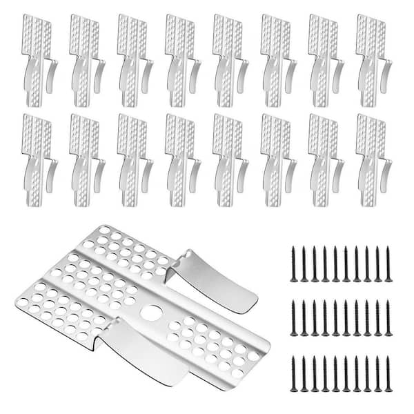 xinyoec Stainless Steel Drywall Repair Clips, Drywall Fastner Clips ...